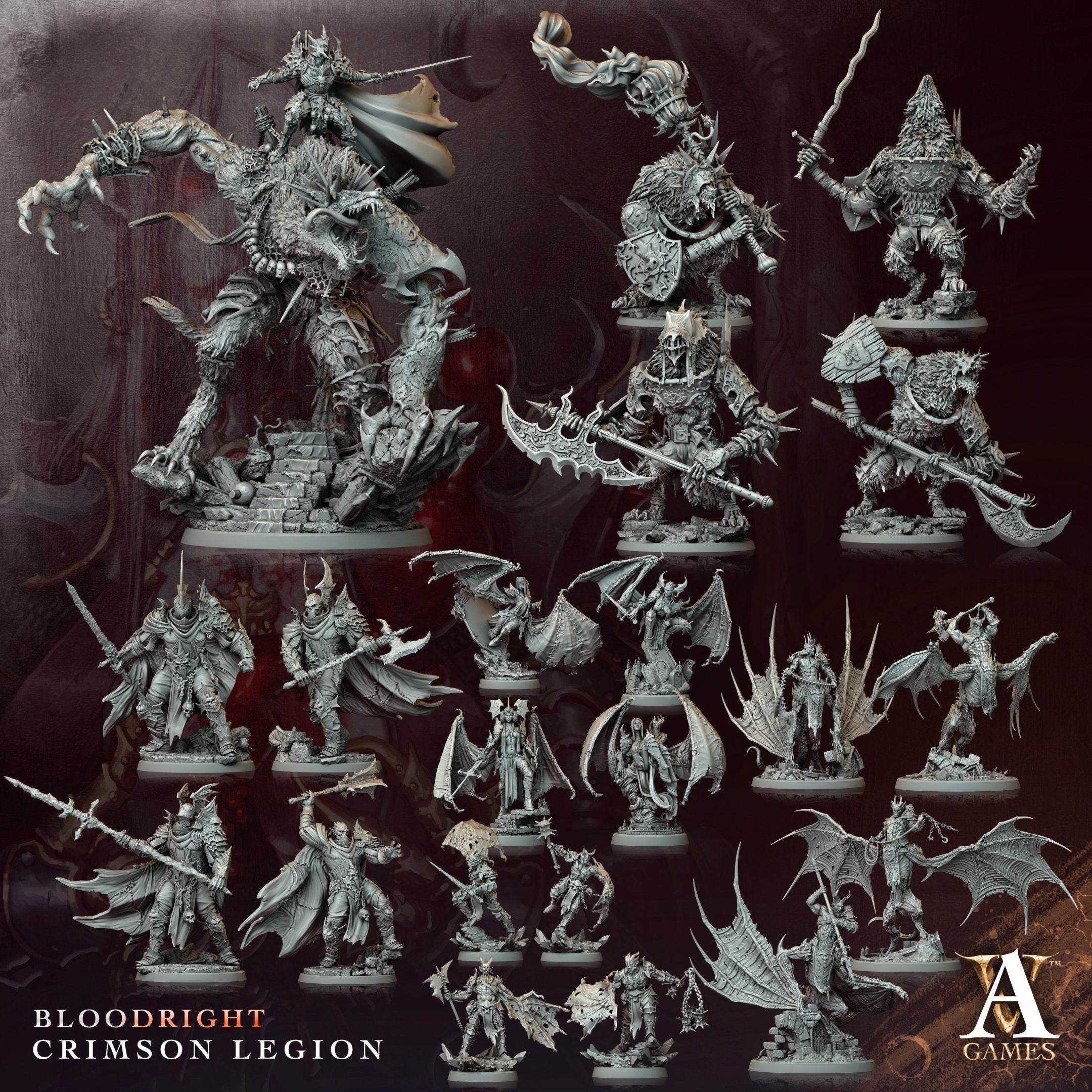 Bloodright - Crimson Legion | Resin Miniature | Shop Now